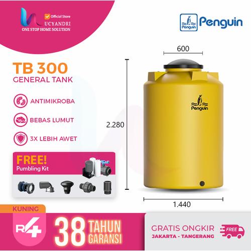 Jual TB 300 Tangki Air Penguin 3000 Liter Free Ongkir Pilihan Warna Lengkap - Hitam - Kab ...