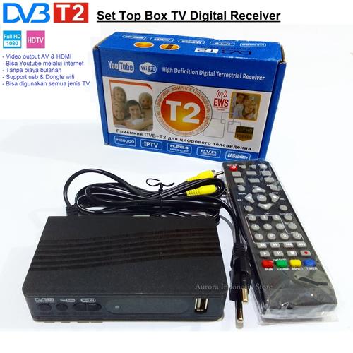 Jual Set top box STB DVB T2 murah Tv digital receiver - Kota Medan ...