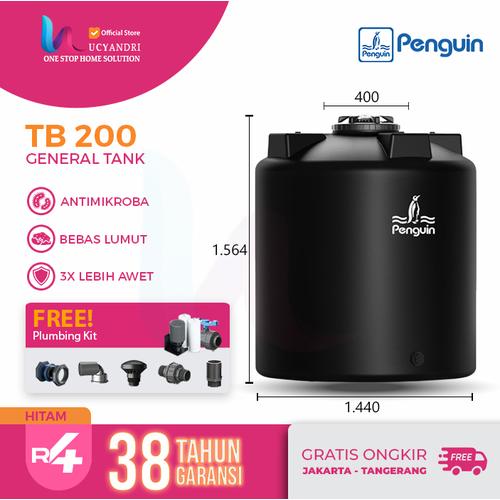 Jual Tandon Tangki 2000 Liter TB 200 Penguin Toren Air Free Ongkir ...