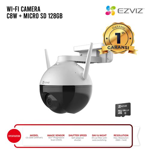 Promo EZVIZ C8W 4MP SMART HOME OUTDOOR PTZ CAMERA - C8W 4MP ONLY Cicil ...