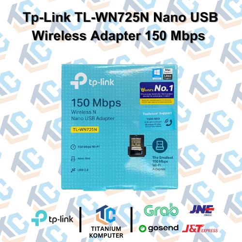 Jual Tp-Link TL-WN 725N Nano USB Wireless Adapter 150 Mbps - Jakarta ...