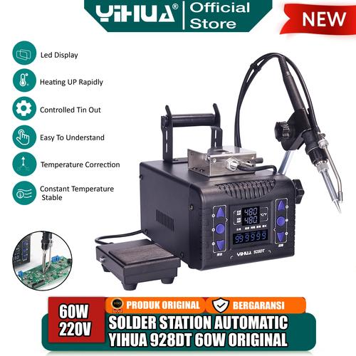 Promo Yihua 928DT Solder Station Automatic 60W Soldering Iron Digital ORI - Jakarta Pusat ...