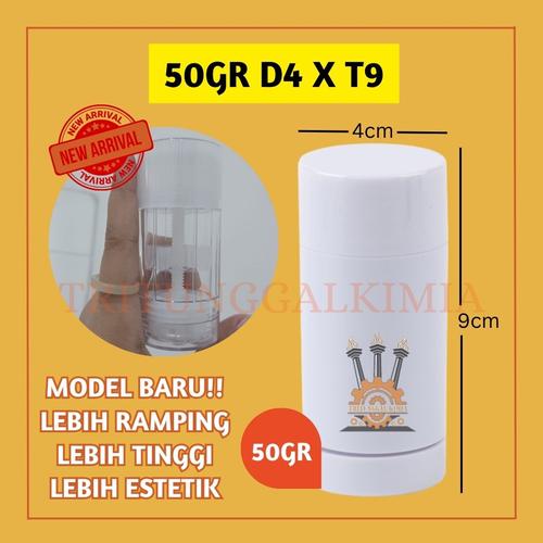 Jual Botol akrilik kosongan 50gr botol deodorant stik roll on serbaguna ...
