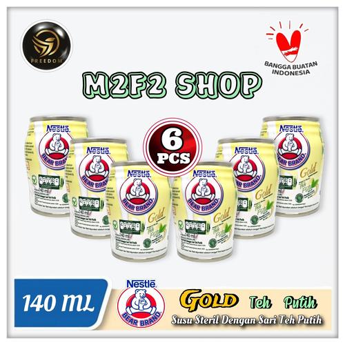 Jual Susu Sterilisasi Bear Brand Beruang White Tea Kaleng - 140 ml (6 Pcs) - Jakarta Pusat ...