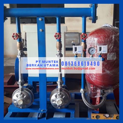 Jual Pompa Booster Ebara 2X CDX 120/20 380V - Custom dan Instalasi - Jakarta Barat - PT. MUNTEK ...