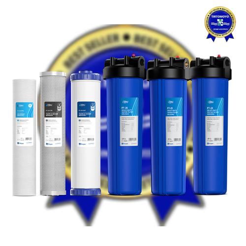 Jual Paket 3 PBF 20" ( PP + CTO + GAC ) Filter Penguin Air Sumur - Kab ...
