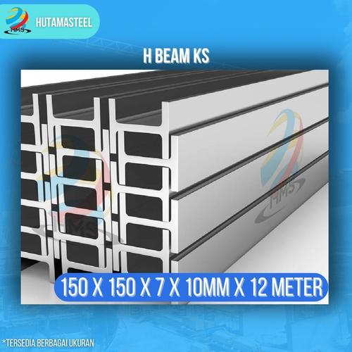 Jual Besi H Beam KS/LS 150x150x7x10mm-12M - Jakarta Barat - Hutama Steel | Tokopedia