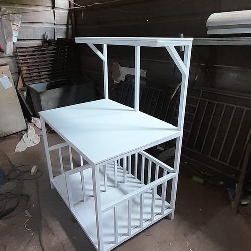 Jual meja packing meja industrial meja produksi ukuran 120x70x140 P×L×T ...