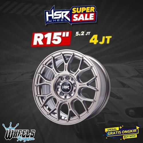 Jual Velg Mobil R15 Type HSR Buat Ertiga Xpander Livina Terios Grand ...
