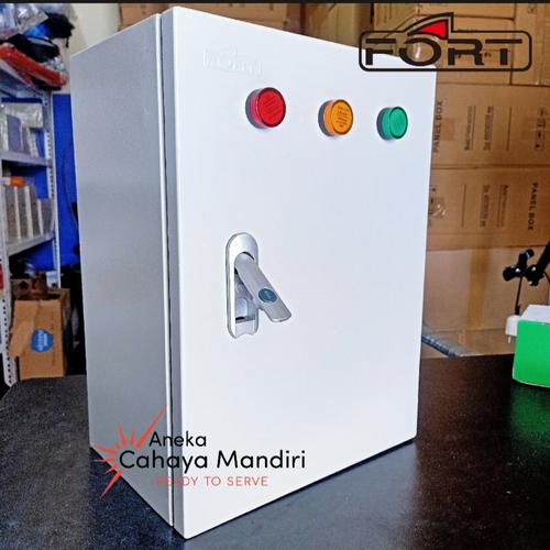 Jual box panel + pilot lamp RST 30x40x20 metal indoor full1mm pabrikan ...