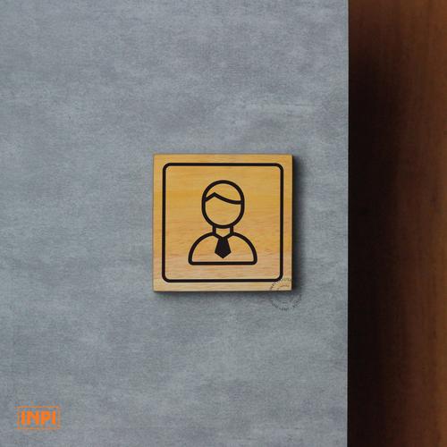 Jual papan tanda ruang manager - head office sign system - wall sign ...