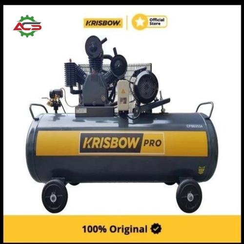 Jual Krisbow Compressor kompresor angin 5.5HP 340L 12B 3P CPBE0534 ...
