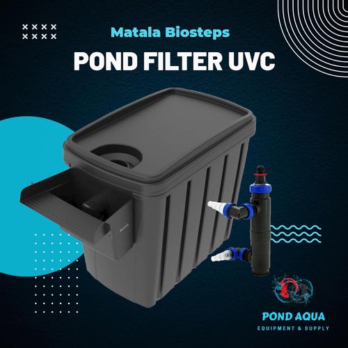 Jual Pond Filter Waterfall Kolam Ikan Koi Matala Bio Steps External UV ...