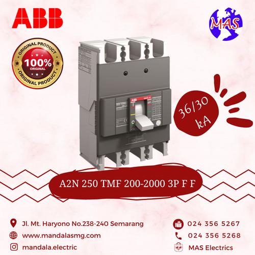 Jual ABB Breaker MCCB 3P 200A 36/30kA A2N 250 tmf 200-2000 f f - Kota ...