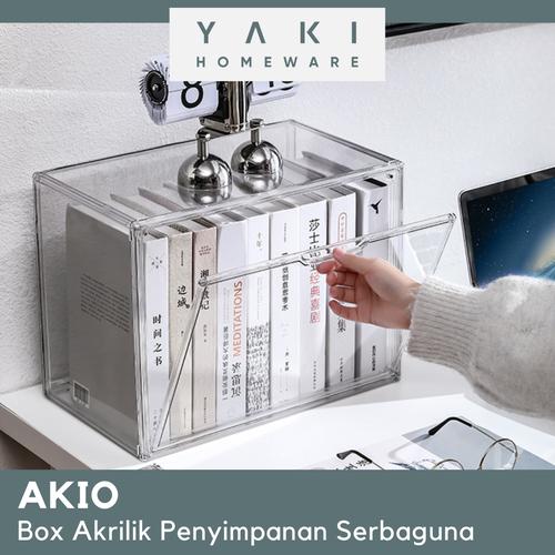 Jual 【YAKI】Kotak Organiser Serbaguna Perlengkapan Storage Box Buku ...