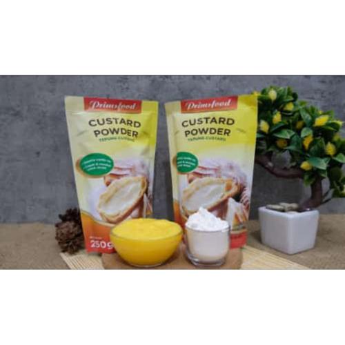 Jual PRIMS FOOD Tepung Custard Powder Pouch 250 GR - Vla Premix Instant ...
