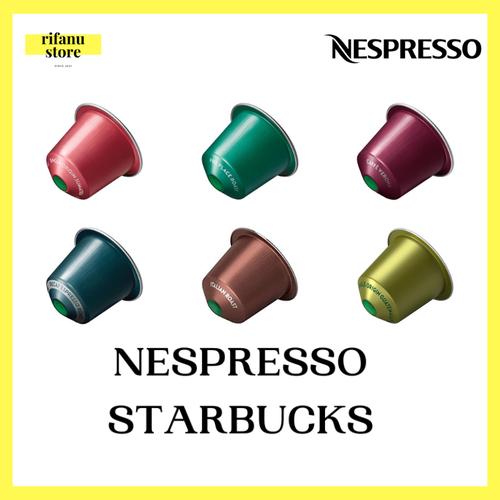 Jual Nespresso Starbucks Capsule Ecer Satuan All varian Rasa Original ...