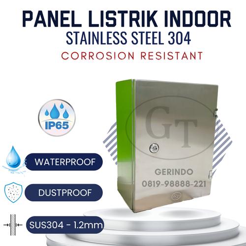 Jual Box Panel Stainless 300x300x200mm SUS304 2mm DOFF GT - Jakarta ...