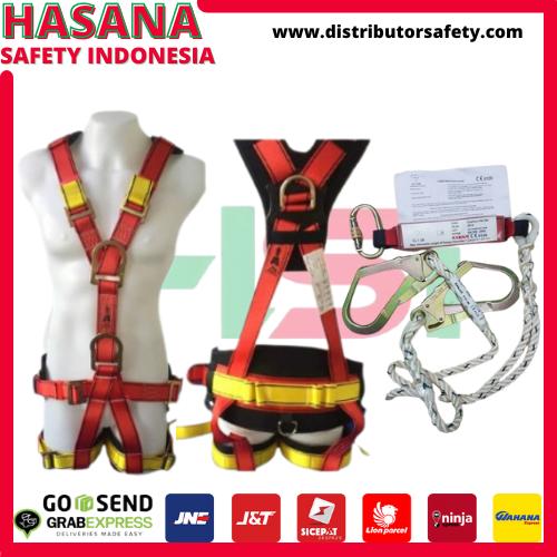 Jual Full Body Harness Karam PN56 + Lanyard Karam PN 351 Promo ...
