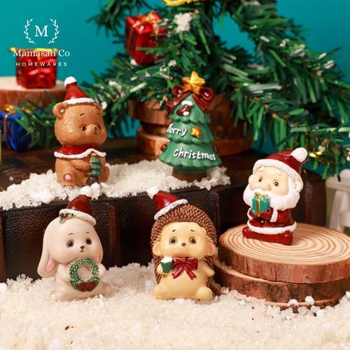 Jual Christmas Cute Figurine Decoration | Dekorasi Patung Natal Xmas ...