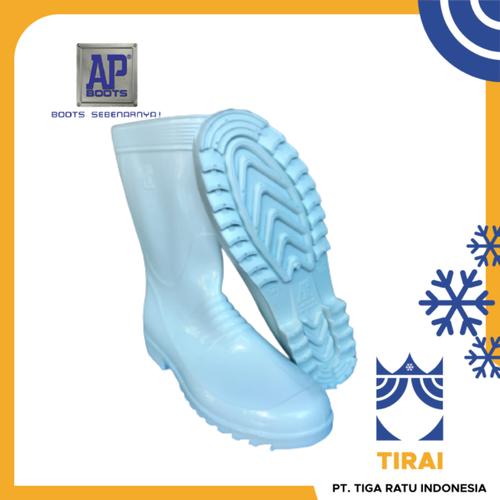 Jual Boot/AP Boots AP 1 Putih/Sepatu Boot Pendek/Sepatu Boots Karet ...