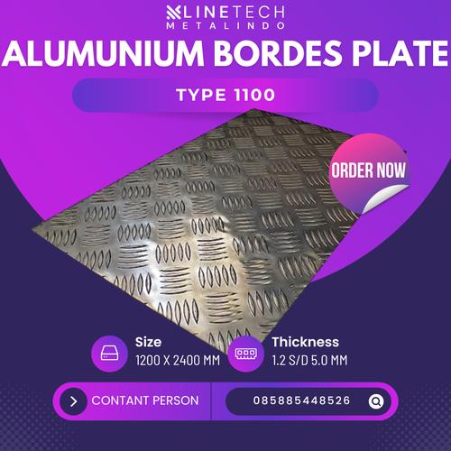 Jual Plat Alumunium Bordes Ukuran 1200 x 2400 mm - 2.0 MM - Jakarta ...