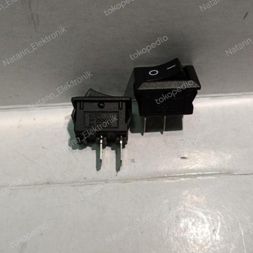 Jual 2908 saklar switch on off mini kecil hitam kotak buat di box kotak ...
