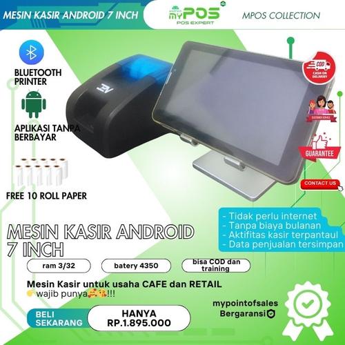 Jual Paket Mesin Kasir Android Evercoss 7 Inch - Paket Printer ...