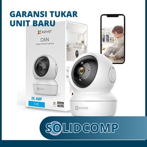 Jual CCTV Ezviz C6N 4MP 2K Smart Wi-Fi Pan & Tilt Camera Indoor - Kota ...