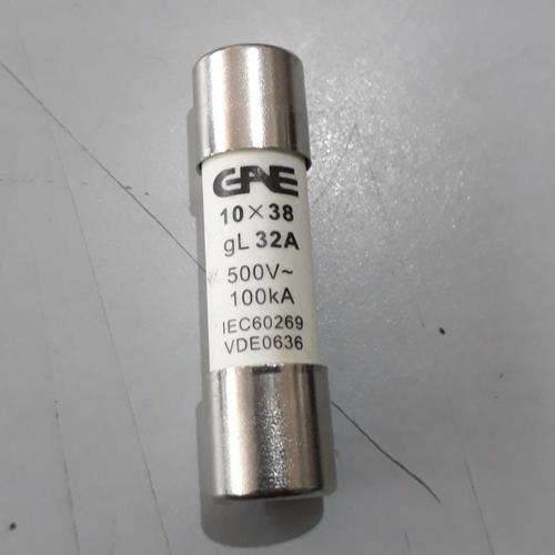 Jual Fuse Keramik GAE 10x38 gL 32A 500V 100kA GAE Germany 10×38 32A ...