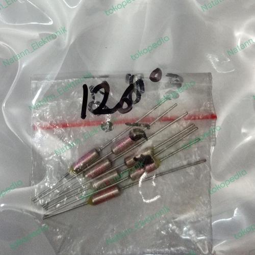 Jual 2499 thermofuse termofuse thermo fuse 10a 125 derajat sensor panas ...