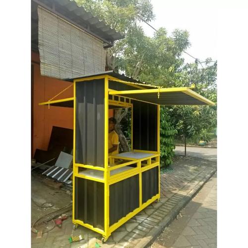 Jual Kontainer both / container gerobak jualan - 150x100x200 - Kab ...