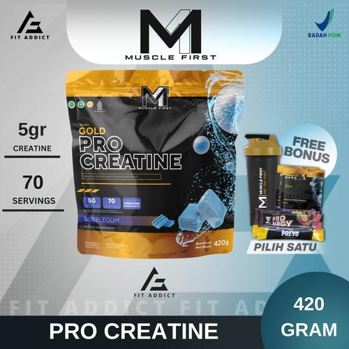 Jual M1 MuscleFirst Gold Pro Creatine 350gr 350 gr Creatine Monohydrate ...