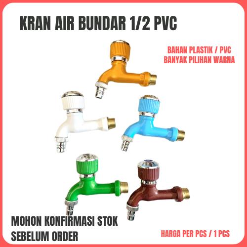 Jual Kran Air Bundar 1/2, Kran Taman, Kran Pvc - Hijau - Kota Surabaya ...