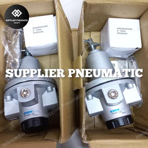 Jual Mindman Air Unit / Regulator MAR400-15A Drat 1/2" - Jakarta Barat ...