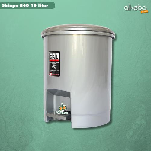 Jual Tempat Sampah Bulat Injak Pedal Shinpo 10 Liter SIP 840 S - Jakarta Timur - Alat Kebersihan ...