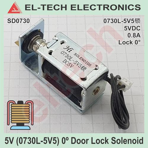 Jual 5V Door Lock Solenoid Selenoid Kunci Pintu - Kota Surabaya ...