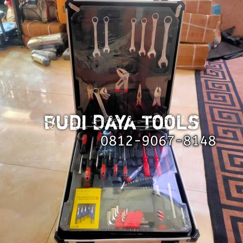 Jual Tool Box Kit Set Isku 187 Pcs Kunci Shock Set Kunci Lengkap ...