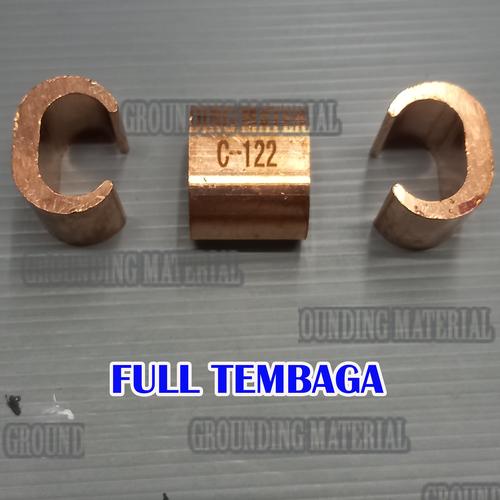 Jual C Clamp 70mm-70mm/Clamp C/clamp penjepit kabel/clamp tembaga ...