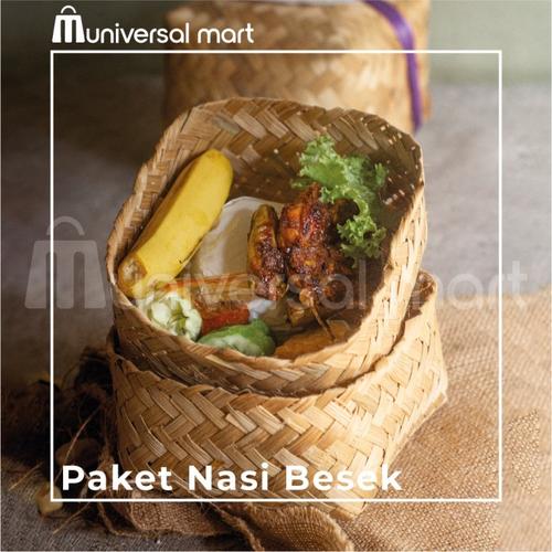 Jual Nasi Besek Menu Lengkap Paket Bervariasi Nasi Kuning Nasi Putih ...