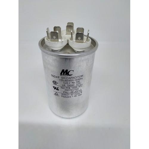 Jual Kapasitor Kompresor AC MC 15+2uF /Capasitor AC MC 15 + 2 uF Kaki 3 ...