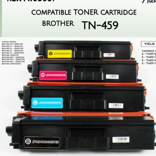 Jual Toner Brother Tn 459 / TN459 BK.C.M.Y FOR DCP L8410CDW HL-L8260CDN ...