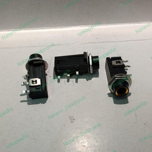 Jual 3097 socket soket akai hitam ulir 3 pin buat di box pcb chasis ...