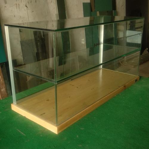 Jual etalase kayu kaca jualan warung food display kue roti cafe ...