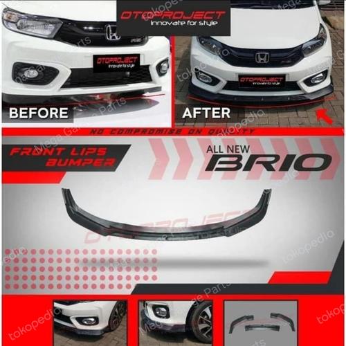 Promo Front lips bumper depan matte black otoproject All New Brio - Jakarta Utara - Mega Garage ...
