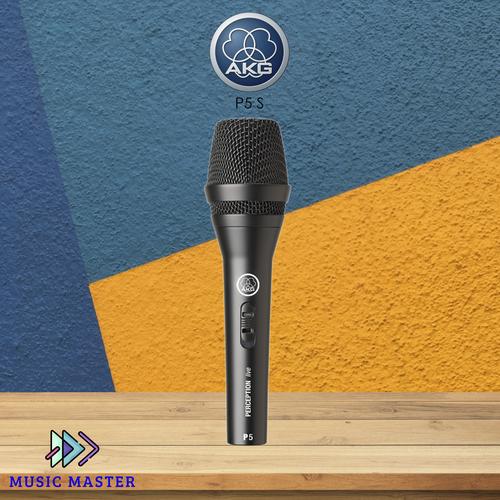 Jual AKG P5S / P5 S High Performance Dynamic Vocal Microphone ON/OFF ...