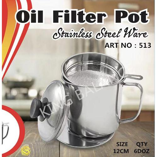 Jual OILPOT 1.3 L PENYARING MINYAK OIL POT 1.3L LITER SARINGAN - JUMBO ...