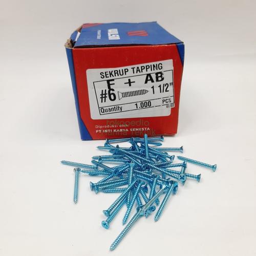 Jual Baut + FAB / Baut / Sekrup Tapping Fisher S6 6 X 1.5" WILSON Per ...