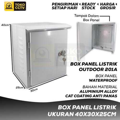 Jual Box Panel Listrik Outdoor 201A || Panel Listrik 40x30x25CM ...