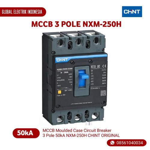 Jual MCCB Breaker Fixed 3 Pole 250A 50kA NXM-250H/3300 CHINT ORIGINAL - Jakarta Barat - Global ...